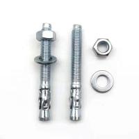 China Manufacturer's Wholesale Fastener Zinc Plated Expansion Wedge Anchor Bolt Car Repair Gecko Bolts for sale