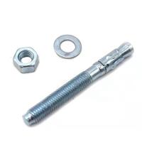 China Manufacturer's Wholesale Fastener Zinc Plated Expansion Wedge Anchor Bolt Car Repair Gecko Bolts for sale