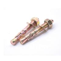 China Manufacturer's Wholesale Fastener Zinc Plated Expansion Wedge Anchor Bolt Car Repair Gecko Bolts for sale