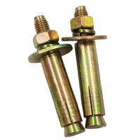 China Factory Direct Sales, Expansion Bolts, Color Galvanized Expansion Anchor Bolts Galvanized Expansion Bolts, Customizable for sale
