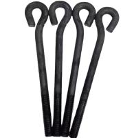 China Support Customized High-strength Carbon Steel Anchor Bolts Welding Plate Embedded Anchor Bolts for sale