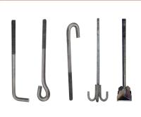 China 9-anchor Bolt M12 M14 M16 M24 M36 M42 M56 Galvanized Black Oxidation L-shaped Anchor Bolt for sale