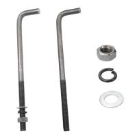 China 9-anchor Bolt M12 M14 M16 M24 M36 M42 M56 Galvanized Black Oxidation L-shaped Anchor Bolt for sale