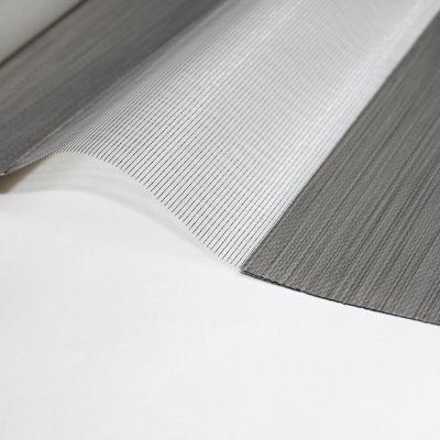 China Blackout 8 Grade Color Fastness Zebra Curtain Fabric Narrow Blade for sale