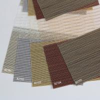 China Making Weaving Machine Linen Blackout Double Sheer Fabrics Printed Zebra Blind Fabric Curtain for sale