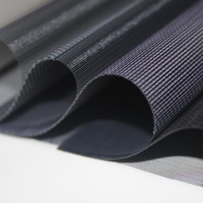 China Curtain Windows Polyester Roller Shades Day and Night Blackout Zebra Blinds Fabric for sale