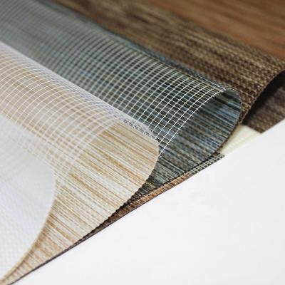 China Blackout Popular UV Protection Multicolor Polyester Fabric Shades Roller Zebra Blinds Fabric for sale