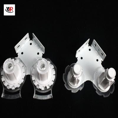 China Double 28Mm Plastic Zebra Blinds Components Roller Blinds Clutch for sale