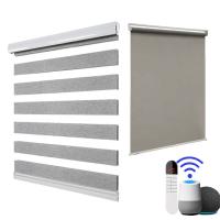 China Xirui Customized Smart Electric Motor Motorized Zebra Blinds Shades for sale