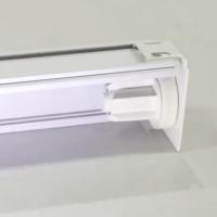 China 1.0/1.1/1.2/1.5MM Zebra Roller Vertical Blinds Components Aluminum  Head Rail For Blinds for sale
