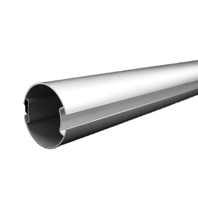 China High Quality 38mm aluminium roller tube with double track and anodized surface treatment for sale