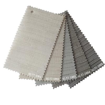 China Zebra Blinds Sunscreen Fabric 30% Polyester And 70% PVC Material for sale