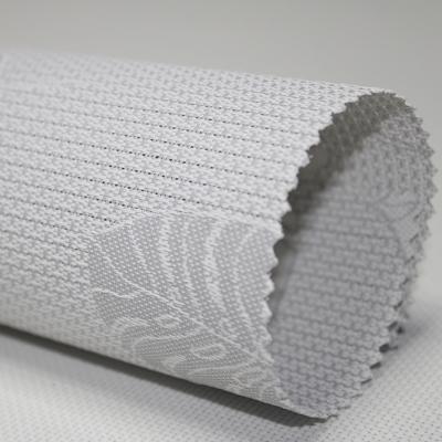 China Jacquard Master Embroidery Quality Window 100% PolyesterBlackout Roller Blinds Fabric for sale