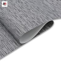 China Design black waterproof transparent vinyl print jute indoor dubai blackout window blind curtain cassette fascia roller shade inP for sale