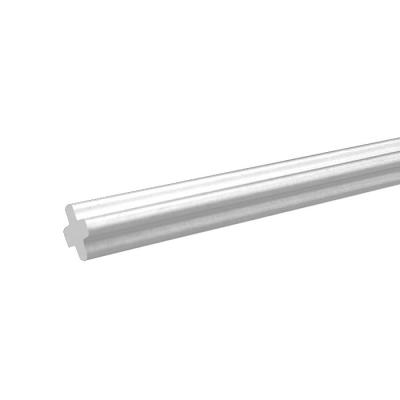 China Hanas Blinds Dream Curtain Track Accessories Vertical Blind Track Accessories 4 Pore Aluminum Pole for sale