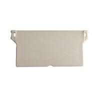 China Narrow Blade 89mm Plastic Bottom Weight For Vertical Blind for sale