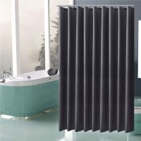 China Xirui Solid Luxury Good Quality Custom Bathroom Shower Curtain for sale