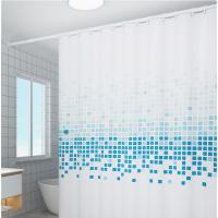 China Shower Curtains Good Quality Peva Shower Curtain Custom Bathroom Fabric Shower Curtain for sale