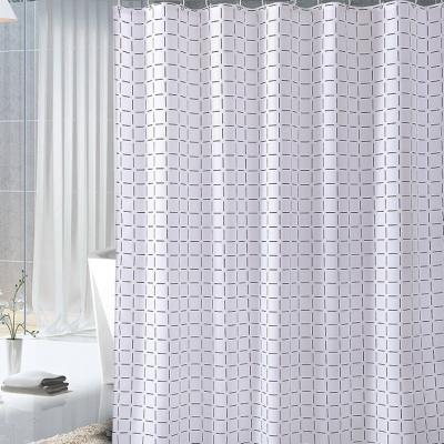 China Shower Curtain Good Quality Peva Shower Curtain Custom Bathroom Fabric Shower Curtain for sale