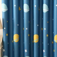 China China hot selling cartoon printed woven fabric curtains for children's bedroom for sale