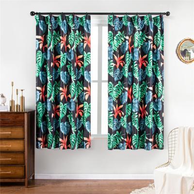 China Cartoon Print Living Room Bedroom Children's Curtains Blackout Curtain Fabric Finished Curtains for sale