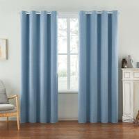 China Double-sided Cotton Linen Curtains Nano Linen Living Room Heat Insulation and Sun Protection Full Blackout Curtains for sale