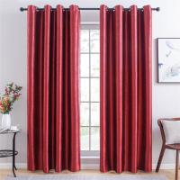 China European Classical Blackout Curtains Rose Pattern Printing Bedroom Living Room Blackout Curtains for sale