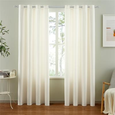 China The double-sided lattice jacquard curtains wholesale for the living room for sale