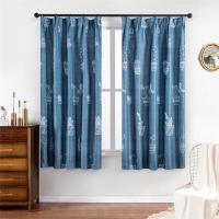 China Wholesale Cheap Drape  3D Curtain Home Curtains Set Living Room For Bedroom for sale
