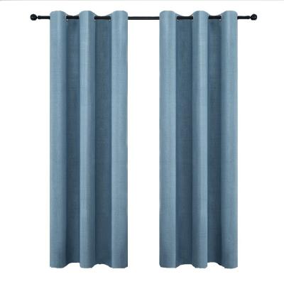 China Wholesale Hot-Selling Cheap Fashion Customize Fabric Blackout Curtain For The Living Room for sale