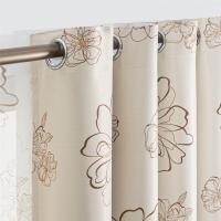 China China Hot Selling Classic Floral Printing Retro Home Decoration Blackout Curtain For Living Room for sale
