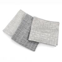 China Manufacturer Plaid Jacquard Insulation High Shading Living Room Hotel Modern Light Luxury Curtain Fabric for sale