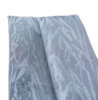 China New Chinese Style Bamboo Leaves Jacquard Silky Sunscreen High Shading Finished Curtain for sale