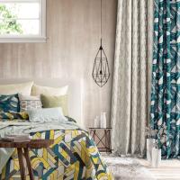 China American Modern Design Colorful Customization High-precision Jacquard Blackout Curtain for sale