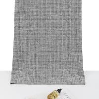 China Wholesale Simple And Elegant Grey Plaid Design Light Luxury Competitive Price Curtain Fabric for sale