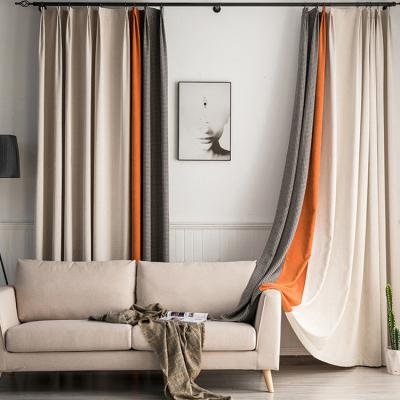 China Blackout Xirui Fabric Curtain Decorative Wholesale Living Room Bed Room for sale