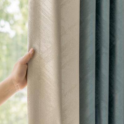 China Blackout Office Latest Blackout Linen Cotton Fabric Curtain Material Fabric for sale