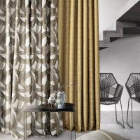 China Luxury Printing Modern Customized Design Home Decoration Multi-Color Blackout Curtains Fabric For The Bedroom for sale