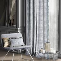 China Retro Style Factory Price Classic Pattern Jacquard Blackout Curtains For Living Room for sale