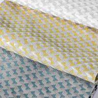 China Wholesale Hot French Design Luxury Geometric High-precision Jacquard Blackout Curtain for sale