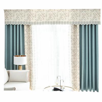China Hot selling Amazon Hot-Sale Light Luxury Embroider High Quality Blackout Curtains Drapes For Living Room for sale