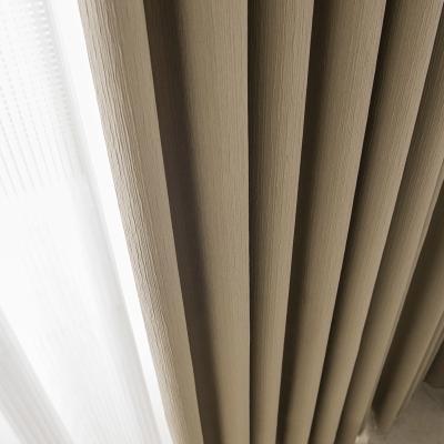 China Hot selling Hot Selling Modern High Class Design Japanese style light luxury Curtains for the Living Room for sale
