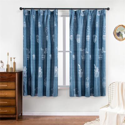 China Hot selling Children Fancy Cartoon Printing Multi-Design Child's Bedroom Living Room Blackout Curtain Fabric for sale