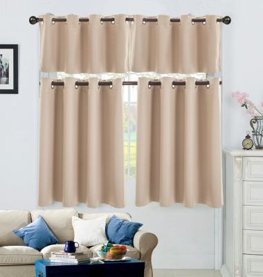 China Hot selling China popular 100% polyester fabric for cheap and black out curtain for sale