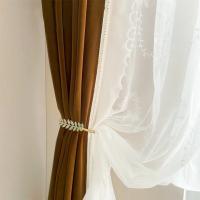 China Wholesale Romantic French retro Rococo literary Australian plush curtains for sale