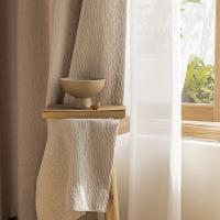 China Good sale Simple jacquard thickened high-end texture curtain for sale