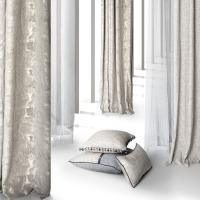 China Good quality European Vintage Curtain Damascus Jacquard Curtain Finished Fabric for sale