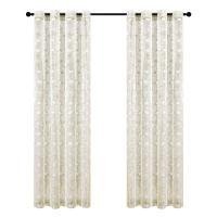 China Modern Embroidery Quality Sheer Curtains for the Living Room Bedroom Sheer Curtain Fabric for sale