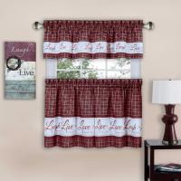 China Amazon Kitchen Cafe commercial short curtain Wholesale finished curtains for sale