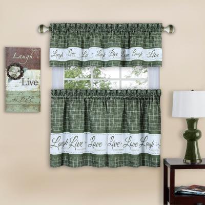 China Hot selling Hot Checkered Christmas Vibrancy Blackout Curtains Kitchen Short Finished Curtain Fabric for sale